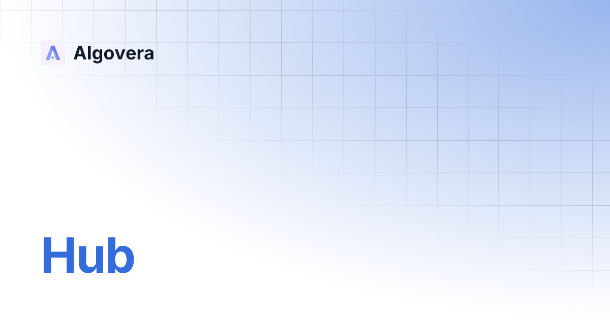 Hub | Algovera